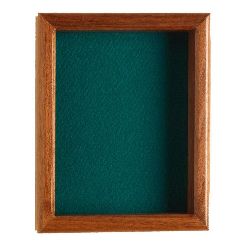 Walnut Shadow Box | Custom Display Case - Felt Backing – Big Sky ...